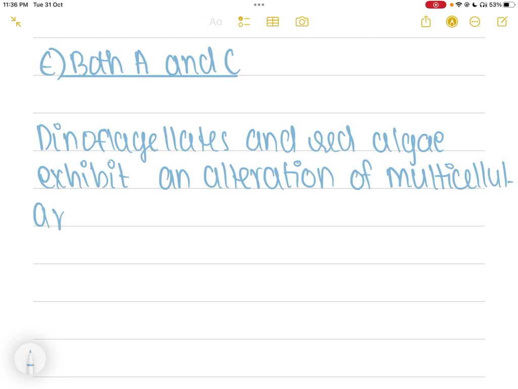 SOLVED: . exhibit an alternation of multicellulargenerations. A ...