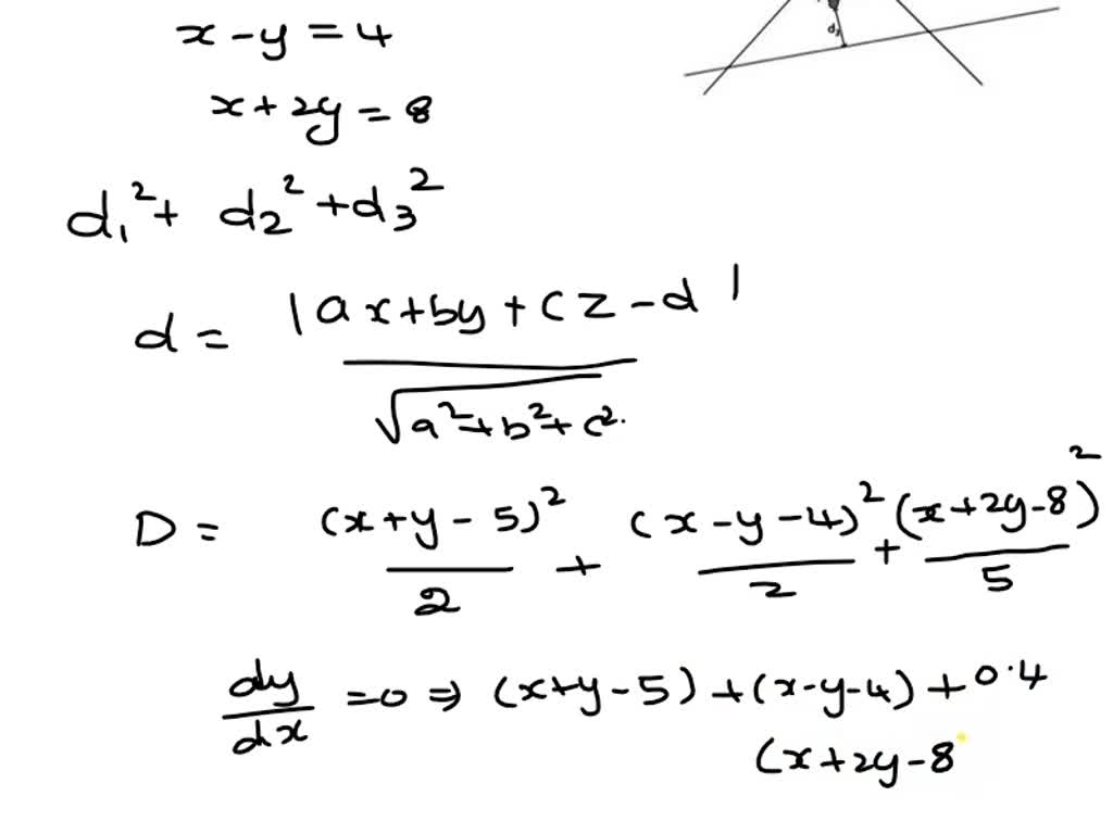 SOLVED: The following three lines do not have a common intersection: x+ ...