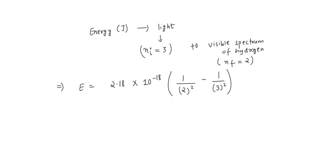 SOLVED: When an electron drops from a higher energy level to a lower ...