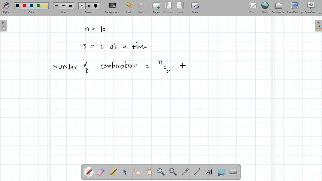SOLVED: Find the number of combinations: 5C4