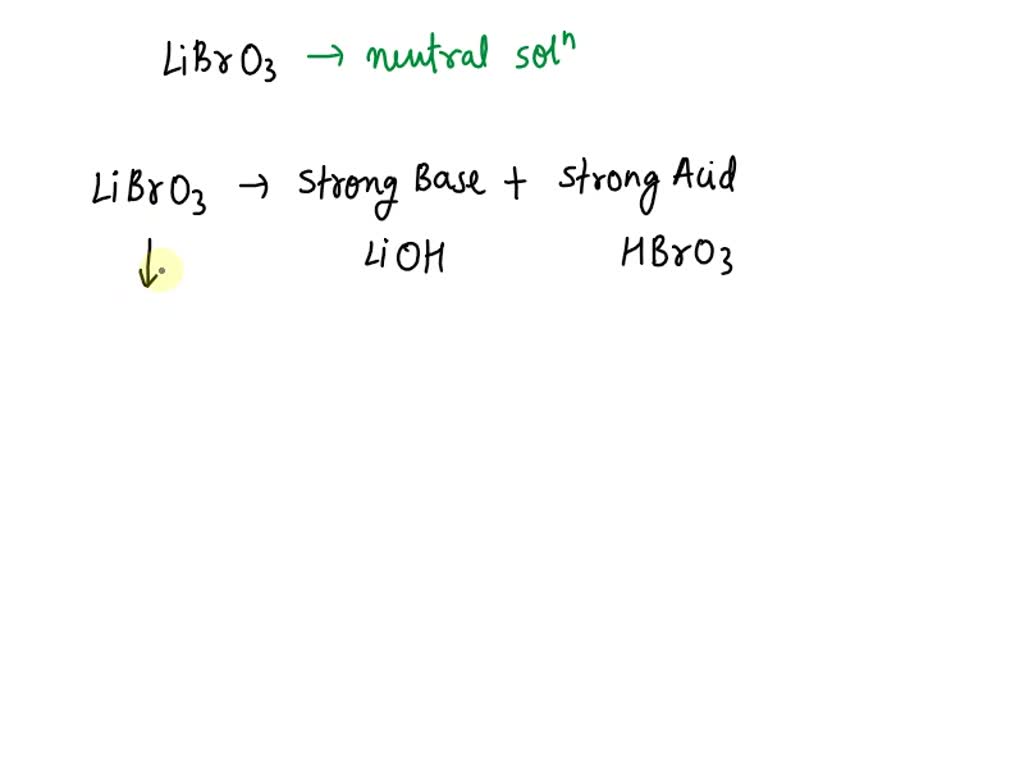 SOLVED: Text: Predict whether the ionic compound Cs2CrO4 will form an acidic, basic, or neutral ...