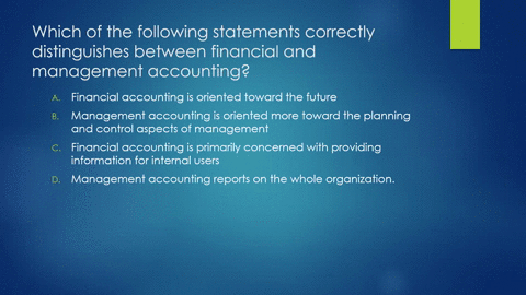 SOLVED: Cost accounting was originated to meet the deficiencies of ...