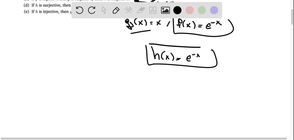 Solved Determine Whether The Following Statements Ttte False For Functions With Domain And 3767