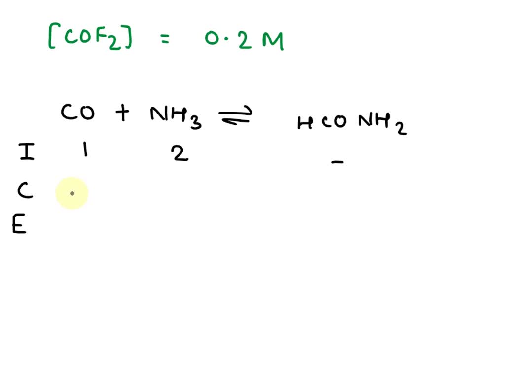 SOLVED: Part A Carbonyl fluoride, COF2, is an important intermediate ...