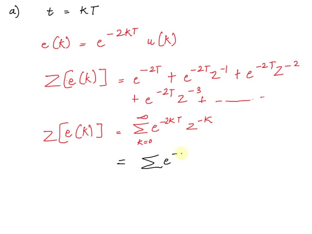 SOLVED: Problem 1) (25 points) (10 points) Write as a series, the Z-transform of the number ...