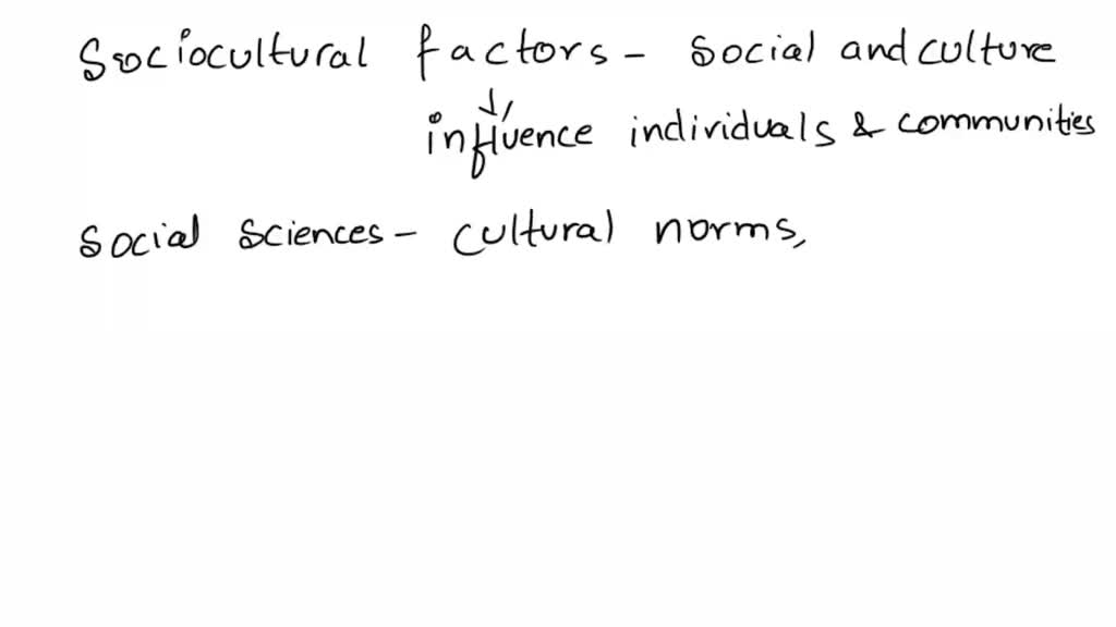 SOLVED: A comprehensive culturally constructed way of looking at the ...