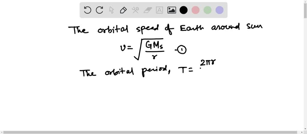 SOLVED: The earth obits around the sun in an ellipse. At perihelion ...