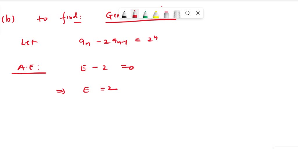 Solved 3 Consider The Following First Order Recurrence Relation Xn 1 F Xn X A Where Is A