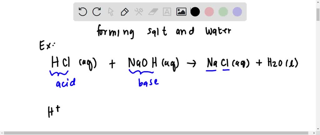 SOLVED: Consider the reaction. HCl(aq) + KOH(aq) KCl(aq) + H2O(l) In ...
