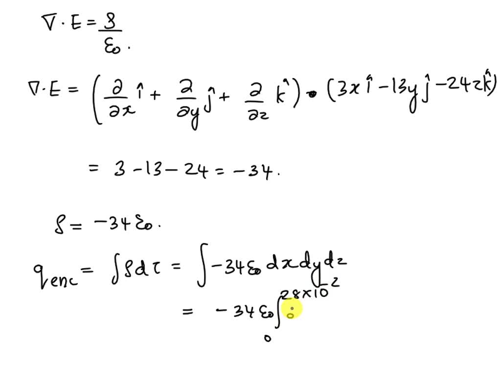 SOLVED: A rectangular prism is placed in a region Where Electric Field ...
