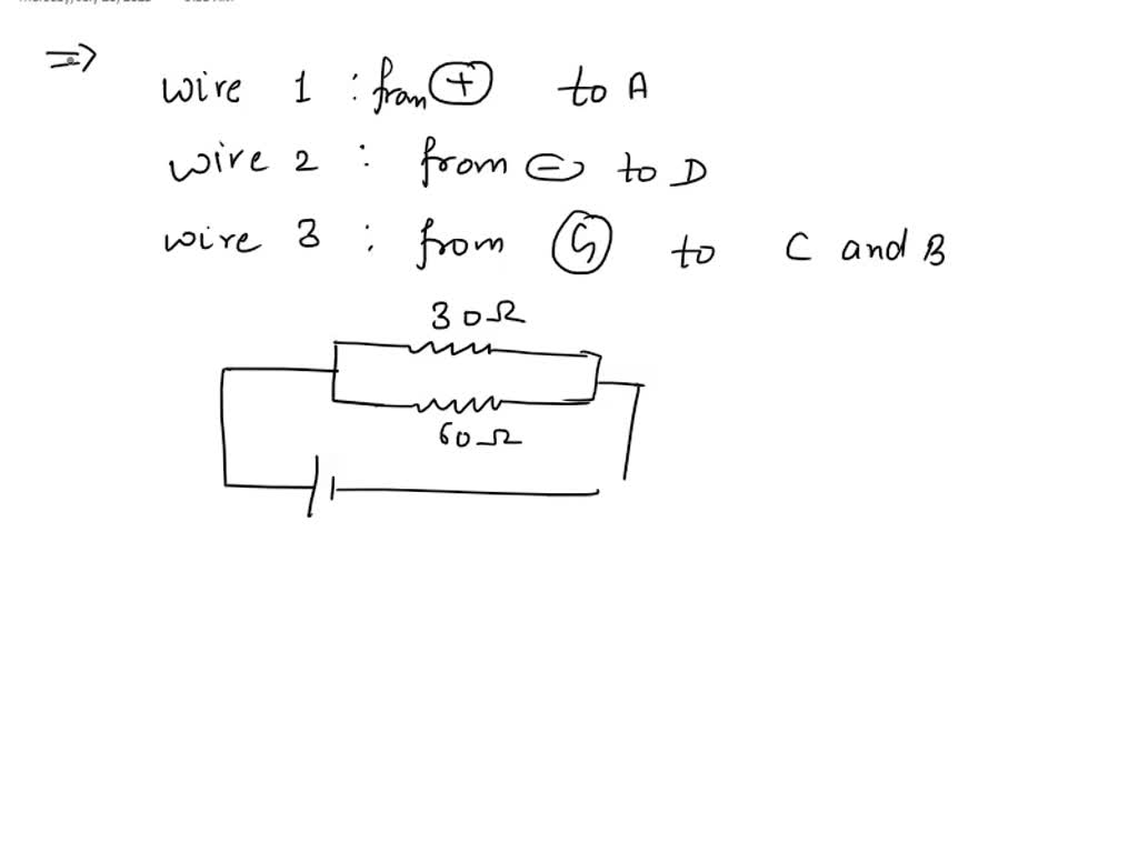 SOLVED: need help drawing the connecting wires Step 1 - Draw the ...