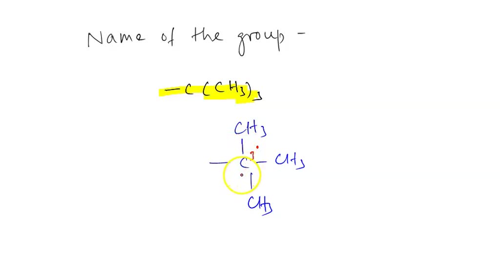 SOLVED: According to IUPAC rules which substituent(s) is present in/are the following structure ...