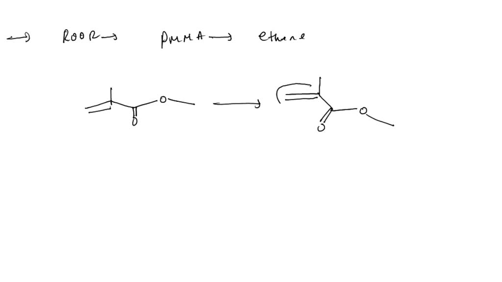 SOLVED: Polymethyl methacrylate (PMMA) is a light, shatter-resistant ...