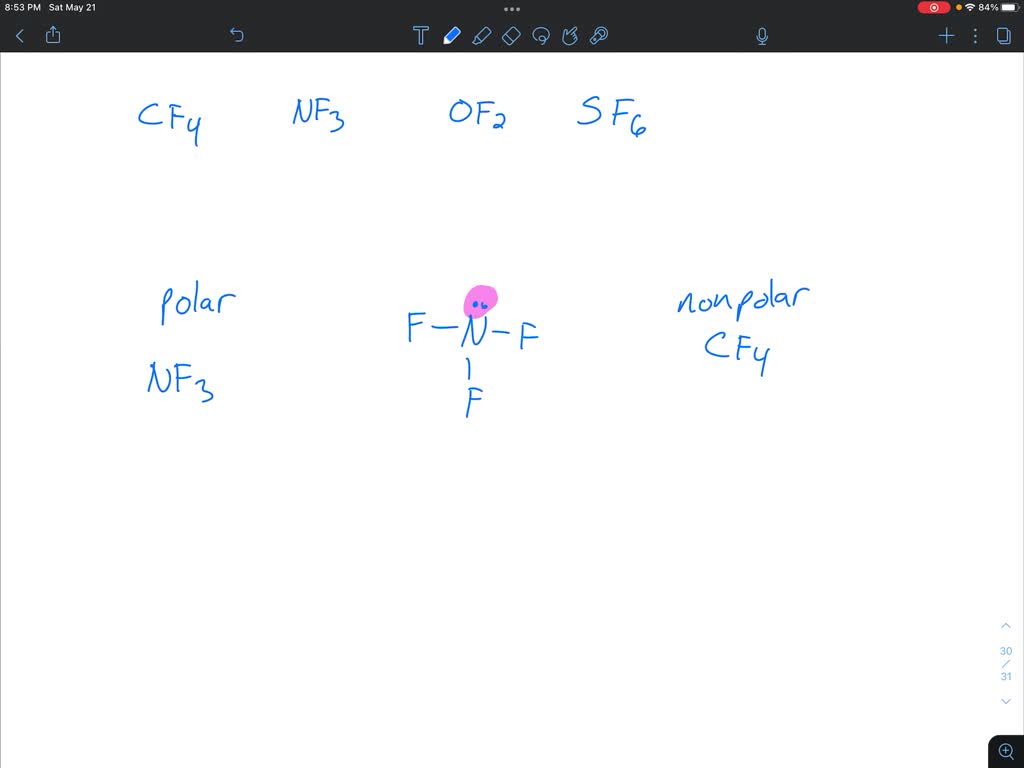 SOLVED: Determine whether each molecule given below is polar or nonpolar. Drag the appropriate ...