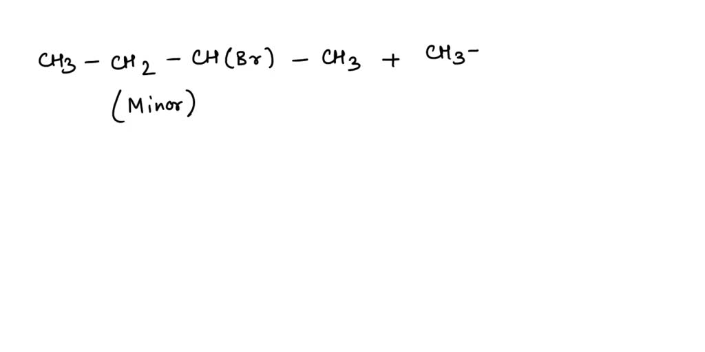 SOLVED: CH2-CHCH-CH2 HBr I CH2=CHCHCH3 Br II CH3CH-CHCH3 Br Br Iii CH2 ...