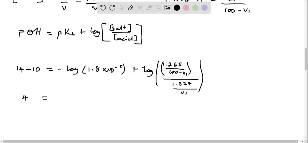 SOLVED: Calculate the volume of (NH3) and the mass of (NH4Cl) needed to prepare (100 ml) of a ...