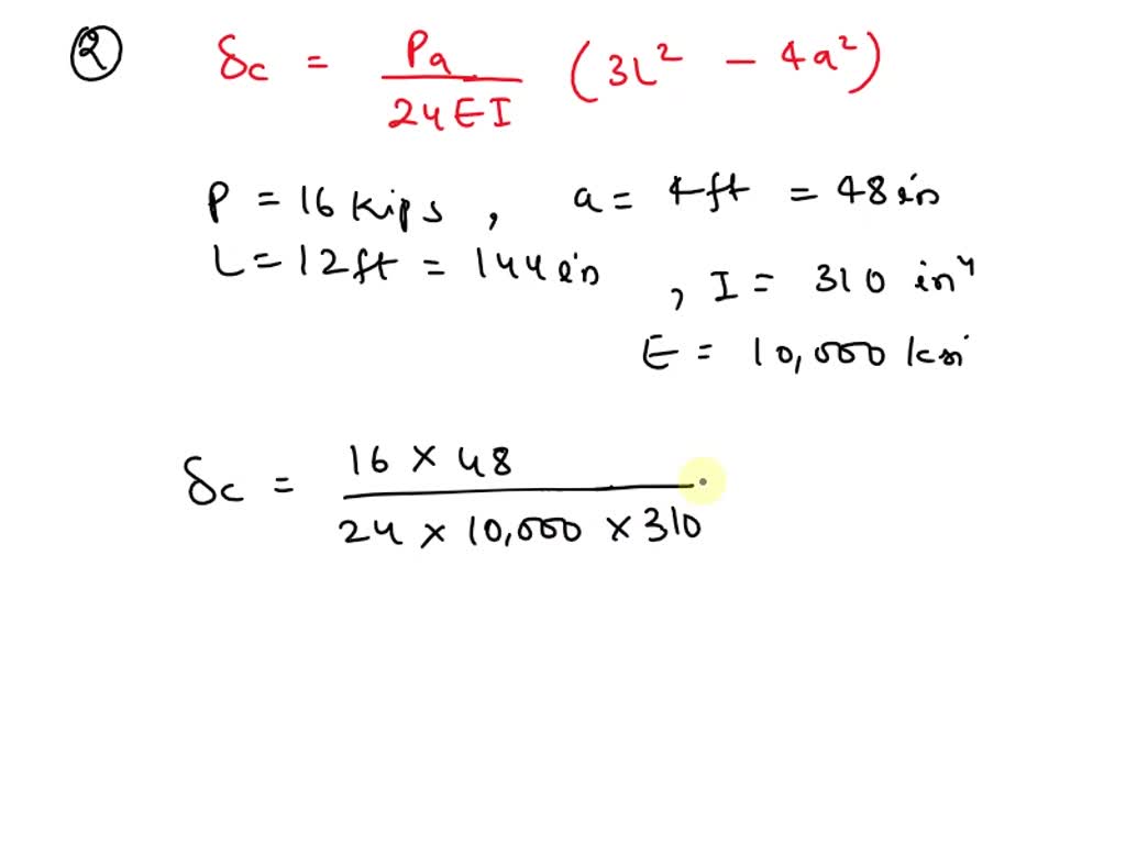 SOLVED: A simply supported beam is subjected to a trapezoidal ...