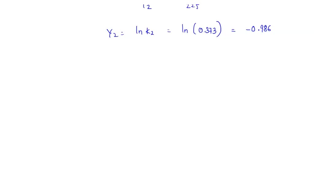SOLVED: Consider the reaction data: Products k (s-1) 0.373 0.772 225 675 What two points should ...