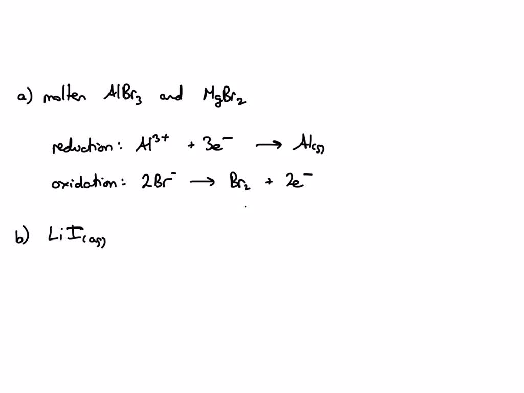 SOLVED: Predict the half-reaction occurring at the anode and the half-reaction occurring at the ...
