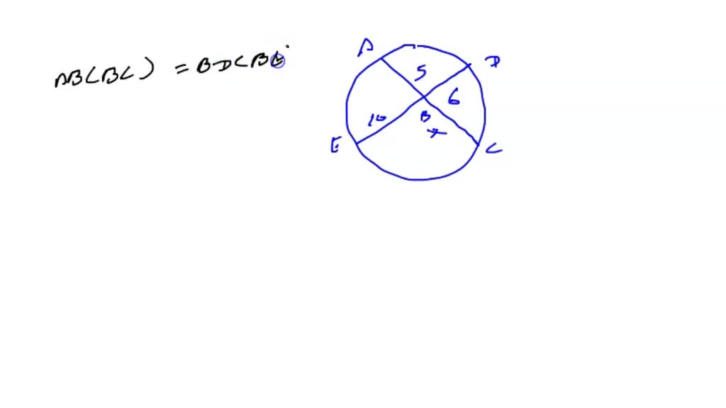 SOLVED: The accompanying diagram shows two intersecting paths within ...