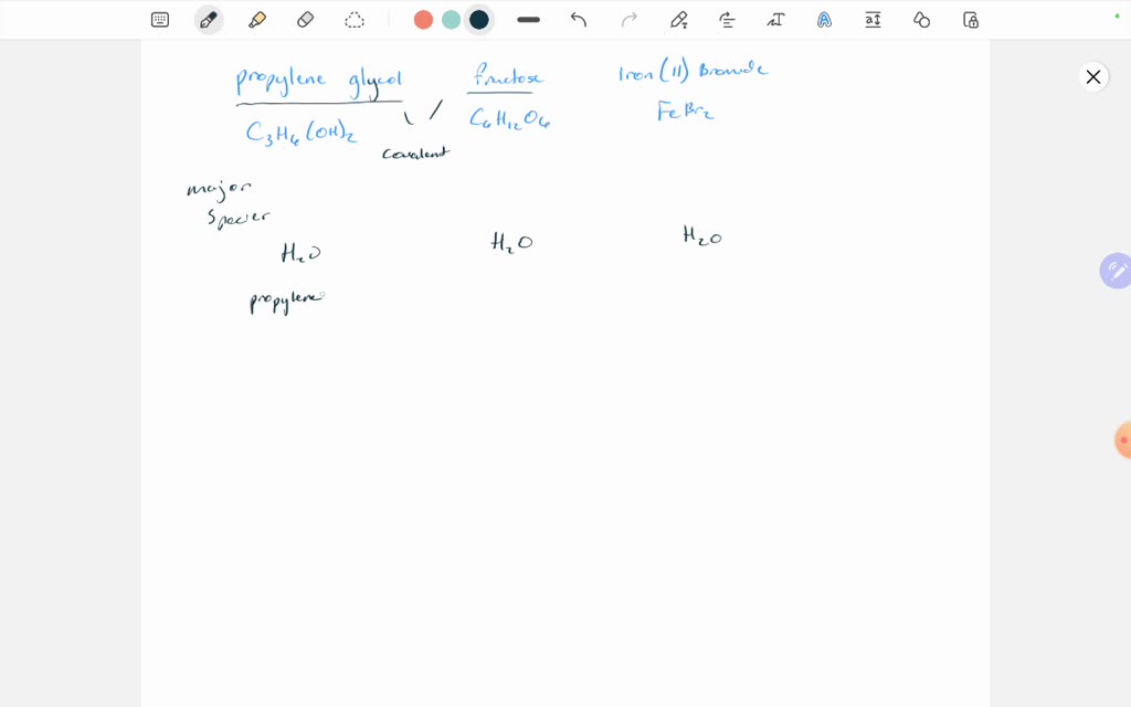SOLVED: The names and chemical formulae of some chemical compounds are ...