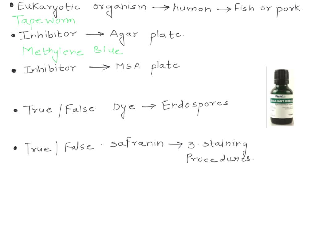 SOLVED: Please answer for all the Organisms listed below 1. what are ...