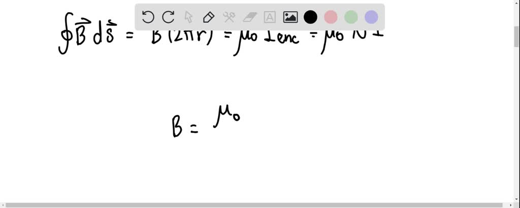 SOLVED: A toroidal inductor has a square cross section as show in ...