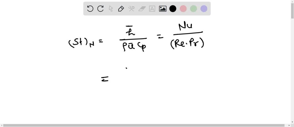 SOLVED: Convection heat transfer data are often reported as a heat ...