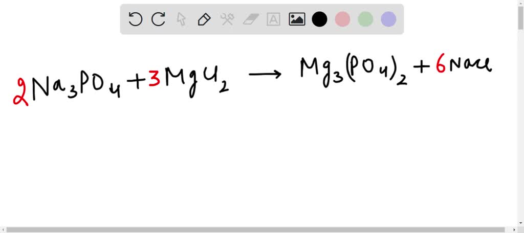 SOLVED: Notice that "PO4PO4" appears in two different places in this chemical equation. PO3âˆ ...
