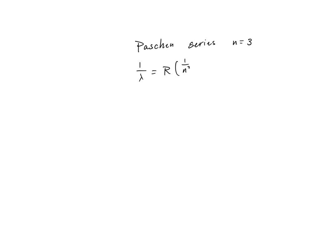 SOLVED: Calculate the shortest wavelength of light emitted in the ...