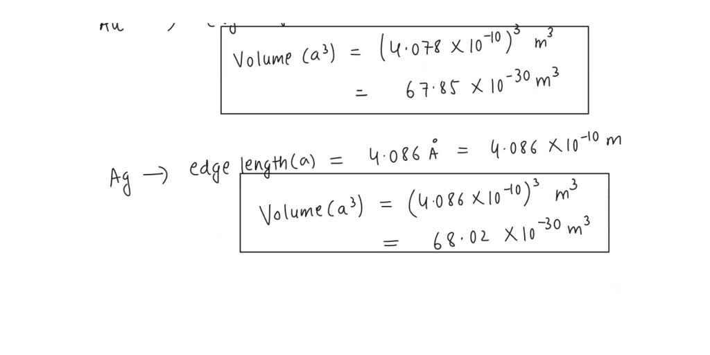 Calculate the theoretical density of Mg, Cu and Fe and compare them to ...