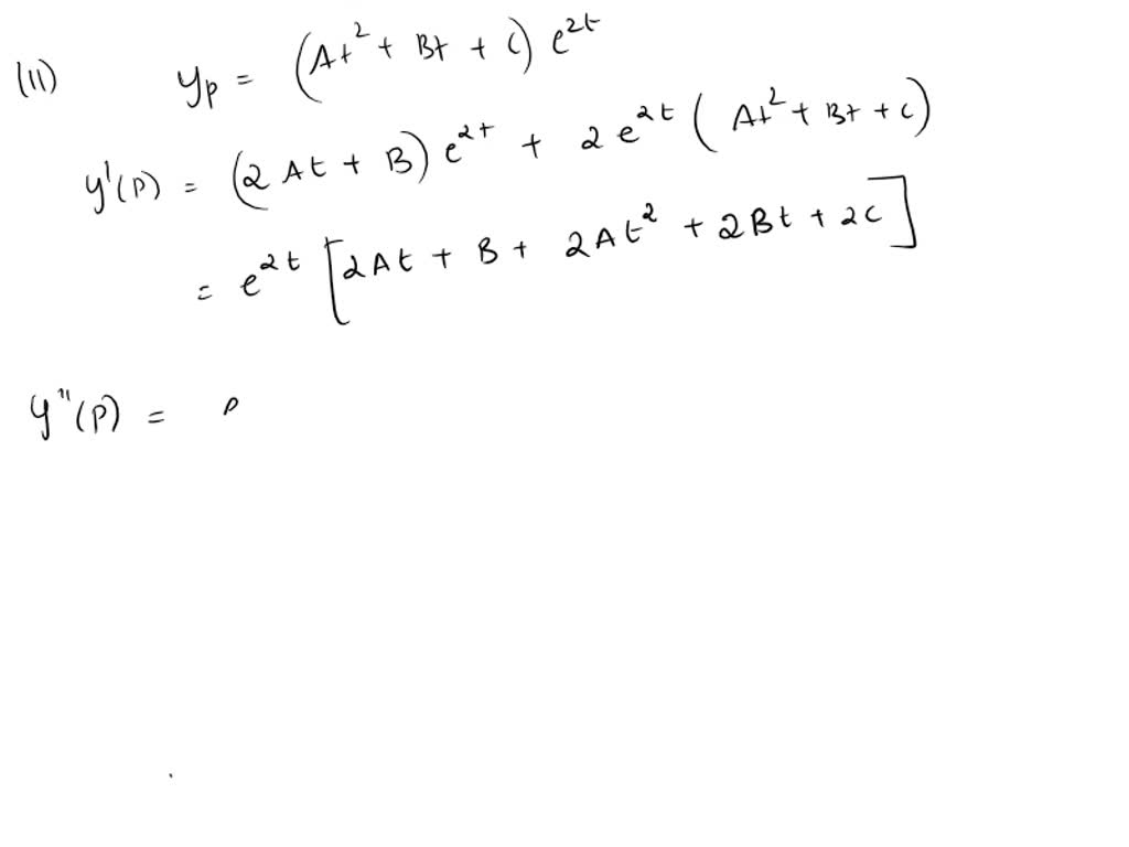 SOLVED: b) Show that fracdydx = fracyevrey is homogeneous. Hence, solve ...