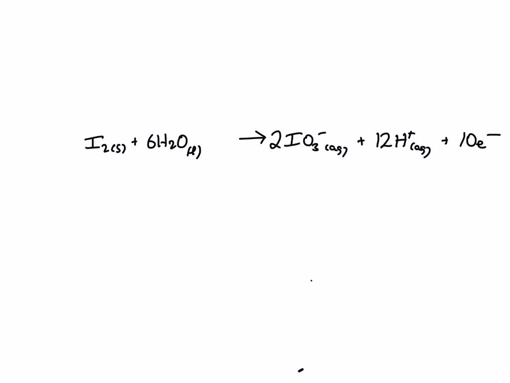 Balance the following half-reactions by adding the appropriate number ...