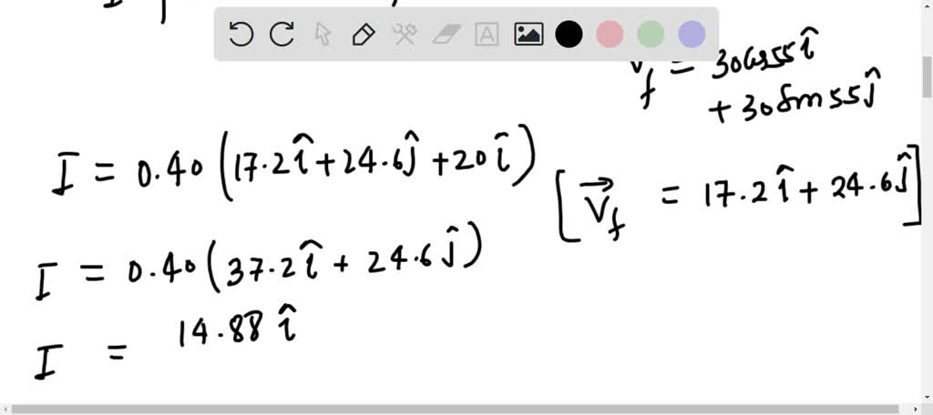 SOLVED: A soccer ball has a mass of .40 kg. Initially it is moving to ...