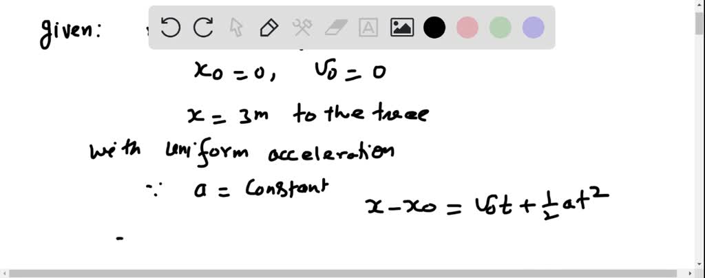 SOLVED: Scenario: The man starts three meters from the house and ...