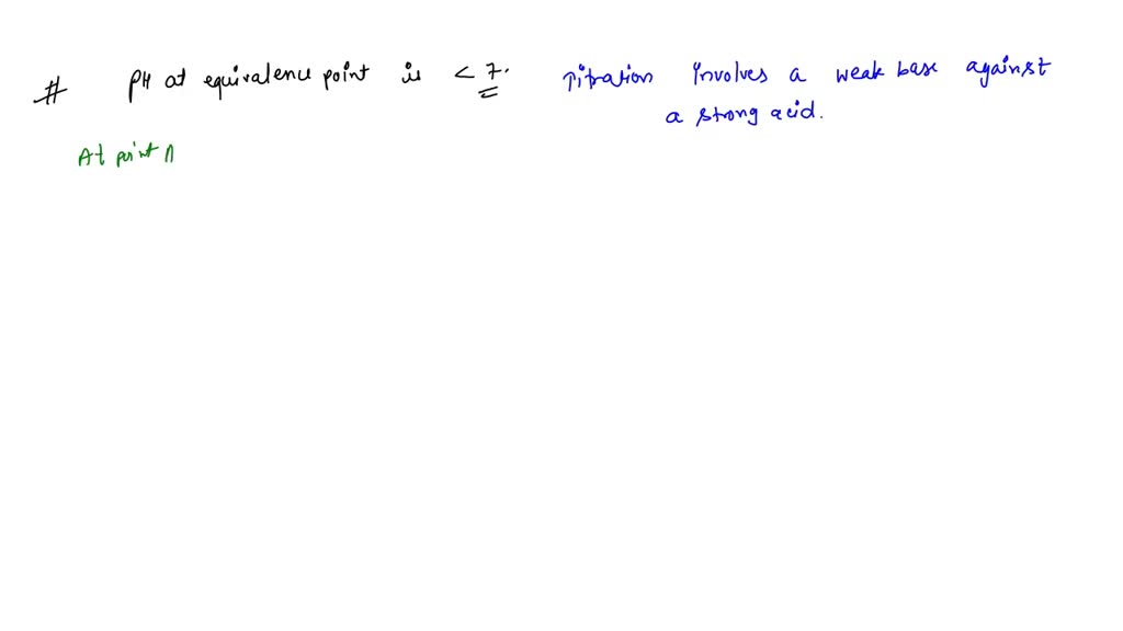 SOLVED: QuESTion 30 Which acid-base titration would yield titration ...