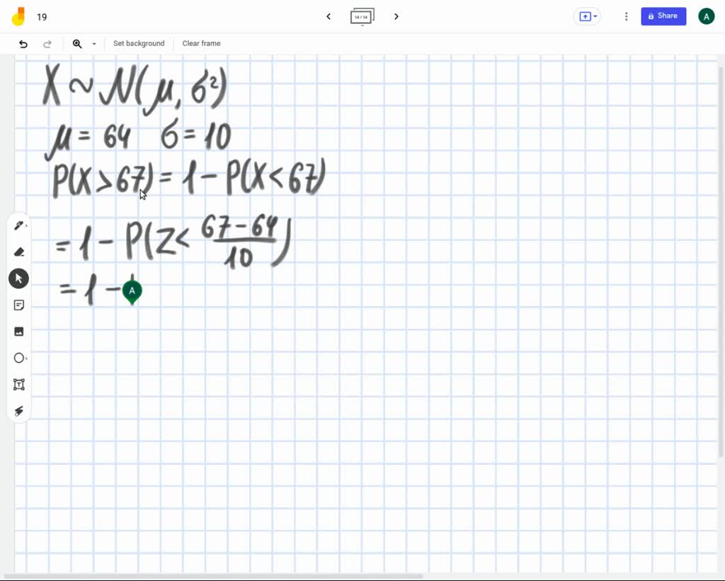 Solved Suppose That X Is A Continuous Random Variable That Follows A Normal Dis Tribution 5300