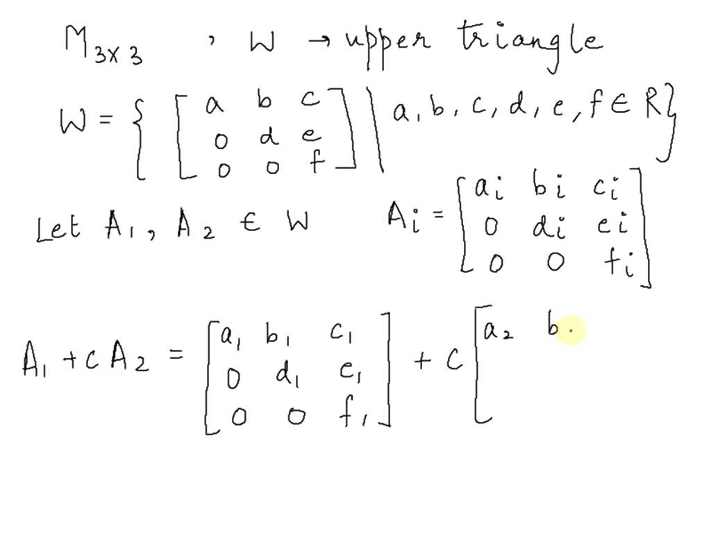 Upper And Lower Triangular Matrices With Example Clas