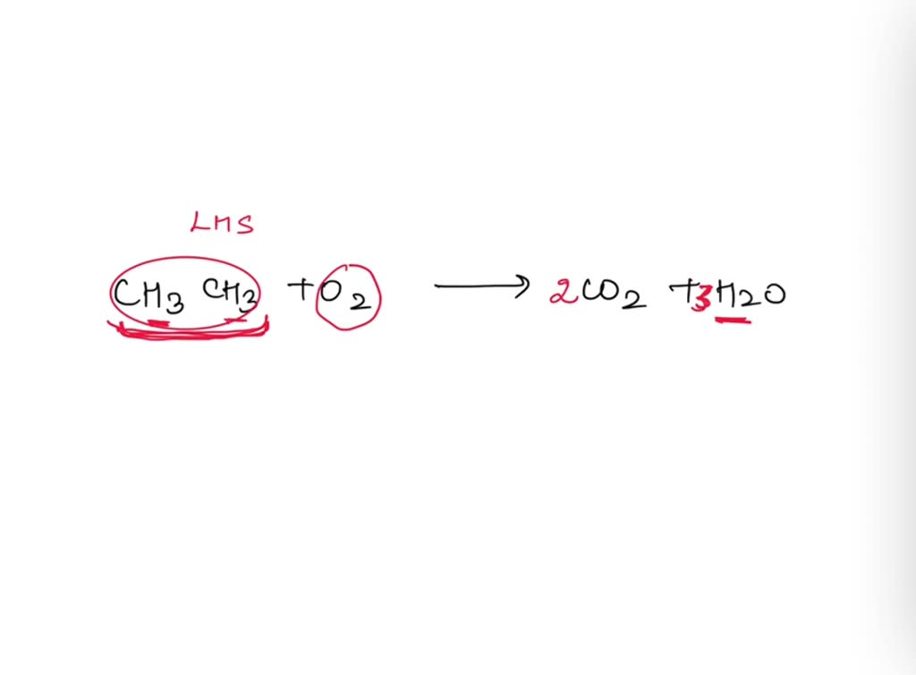 SOLVED: (Balancing chemical equations) When the following chemical ...