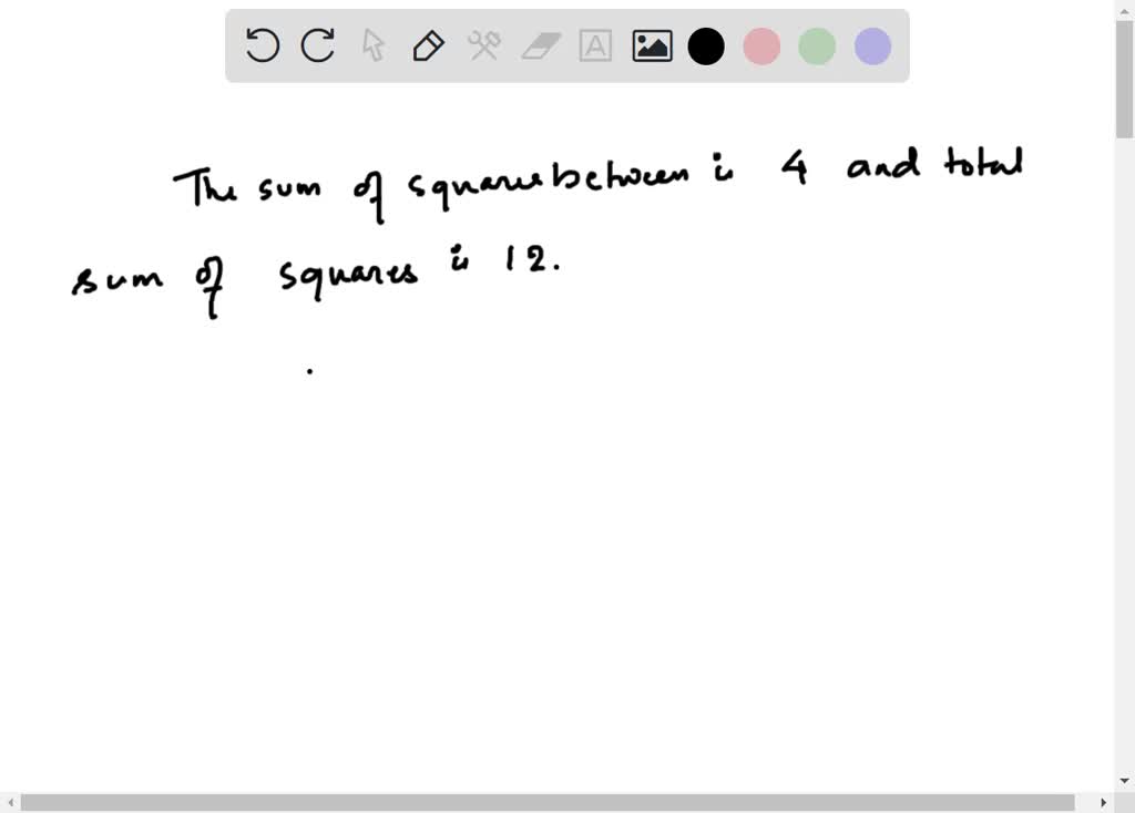 SOLVED: Calculate the effect size (using Eta-Squared) for a One-Way ...