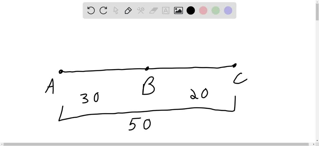 SOLVED: Write a segment addition problem using three points that asks ...