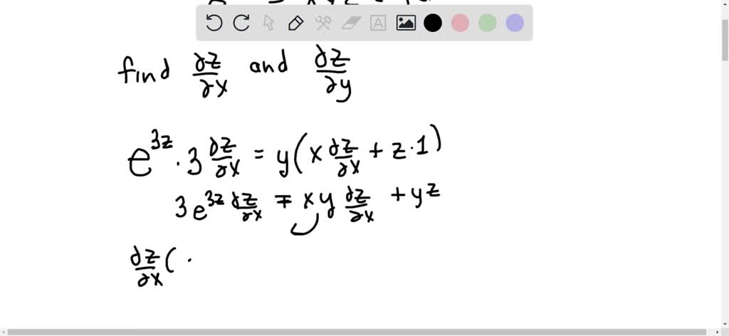 SOLVED: Let 51yz Dz Dz Use partial derivatives to calculate and dx and ... SOLVED: Let 51yz Dz Dz Use partial derivatives to calculate and dx and ...