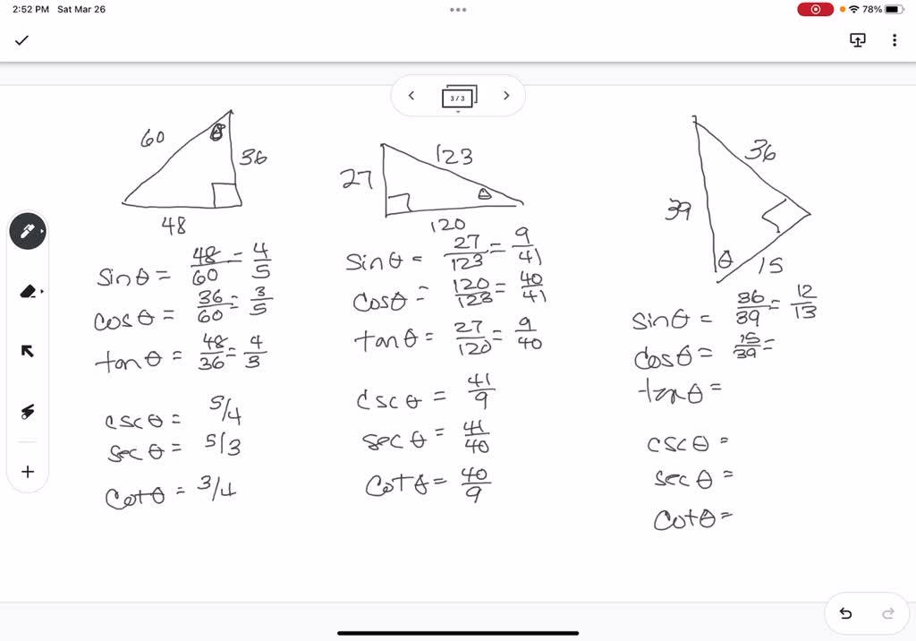 SOLVED: Text: Precalculus - Worksheet [Revision of Lessons 6.16-10.2 ...