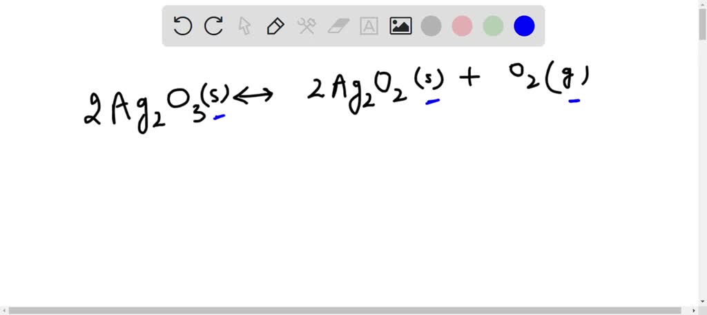 SOLVED: Write the expression for the equilibrium constant Kp for the ...