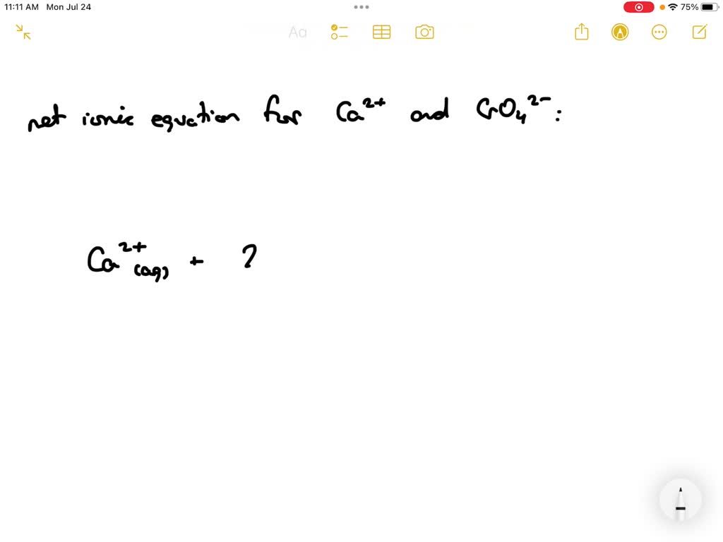SOLVED: Many chromate (CrO42-) salts are insoluble, and most have ...
