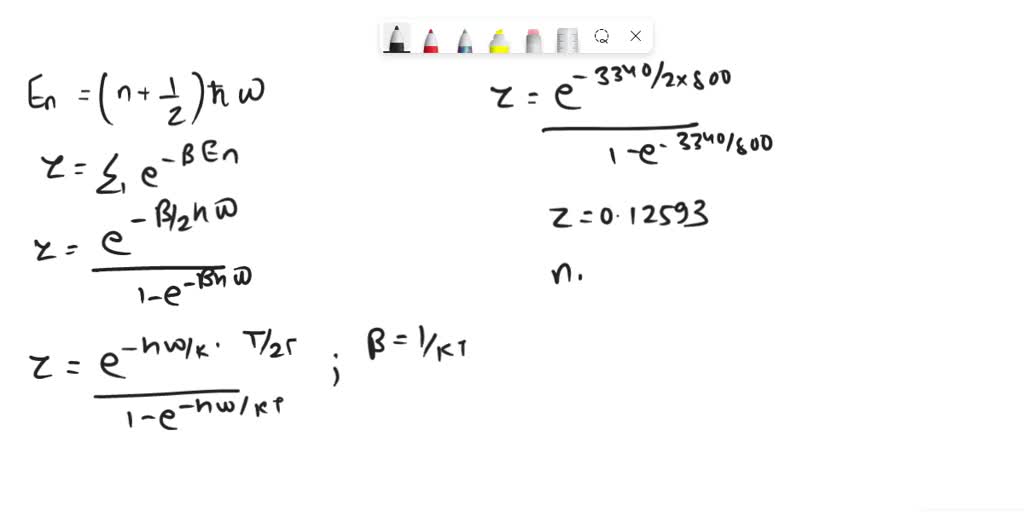 SOLVED: 2) (20 points) The energy of the vibrational modes of a ...
