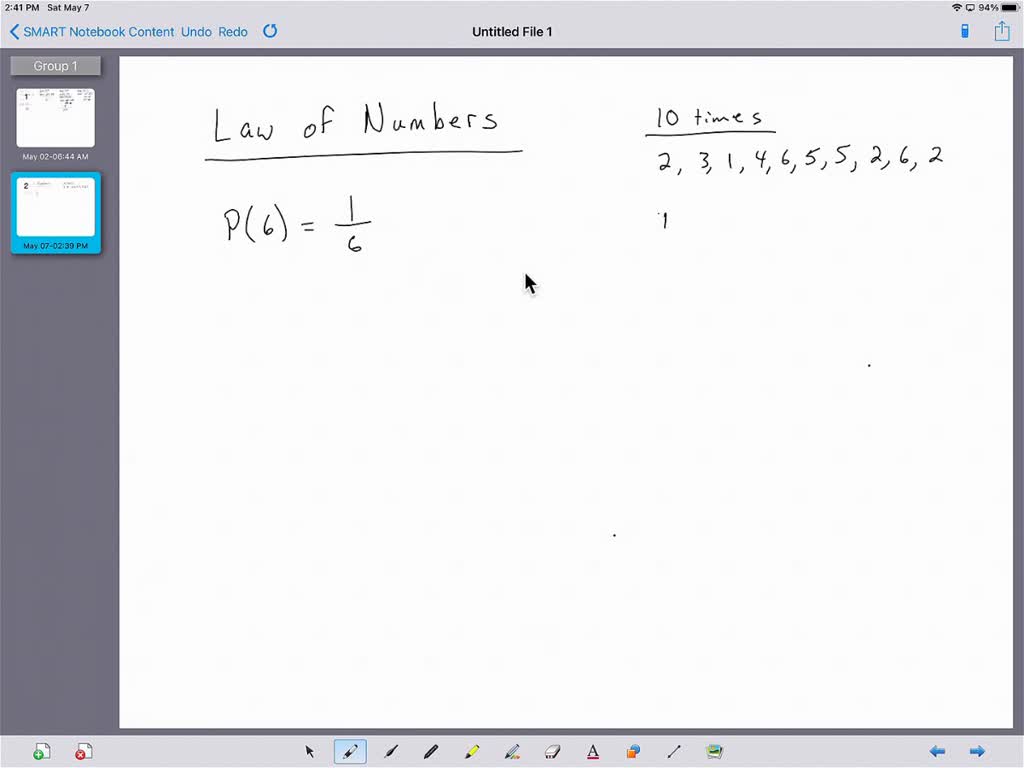 SOLVED: The Law of Large Numbers In statistics, the Law of Large ...