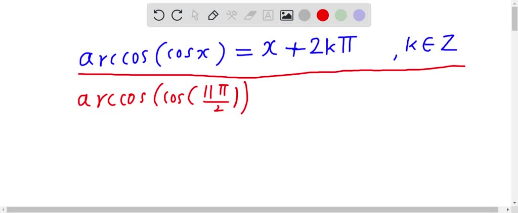 SOLVED: Use the properties of Inverse trigonometric functions to ...