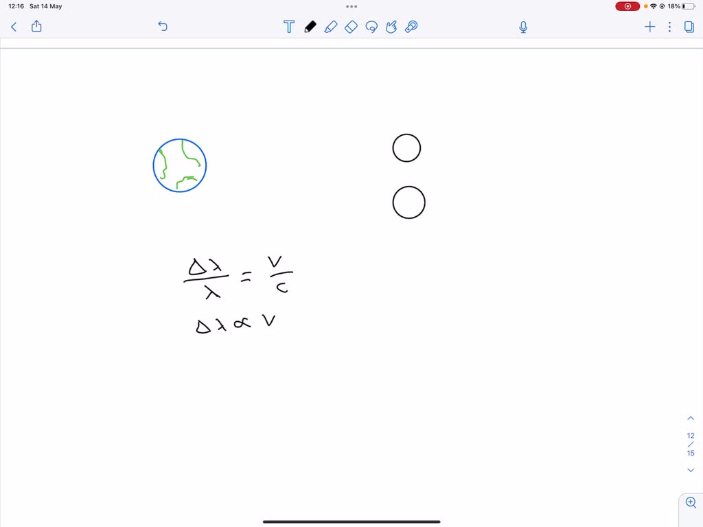 SOLVED: If one object has a large redshift and another object has a small redshift, what can we ...