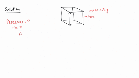 SOLVED: A block weighing 1200n rest on an area of 4m2 calculate the ...